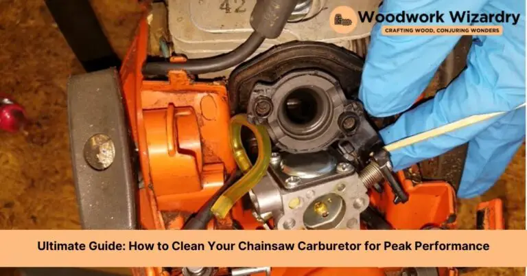 Ultimate Guide: How to Clean Your Chainsaw Carburetor for Peak Performance