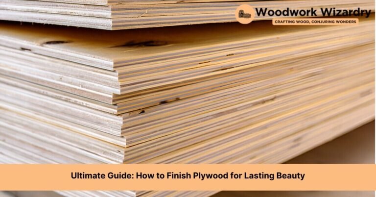 Ultimate Guide: How to Finish Plywood for Lasting Beauty